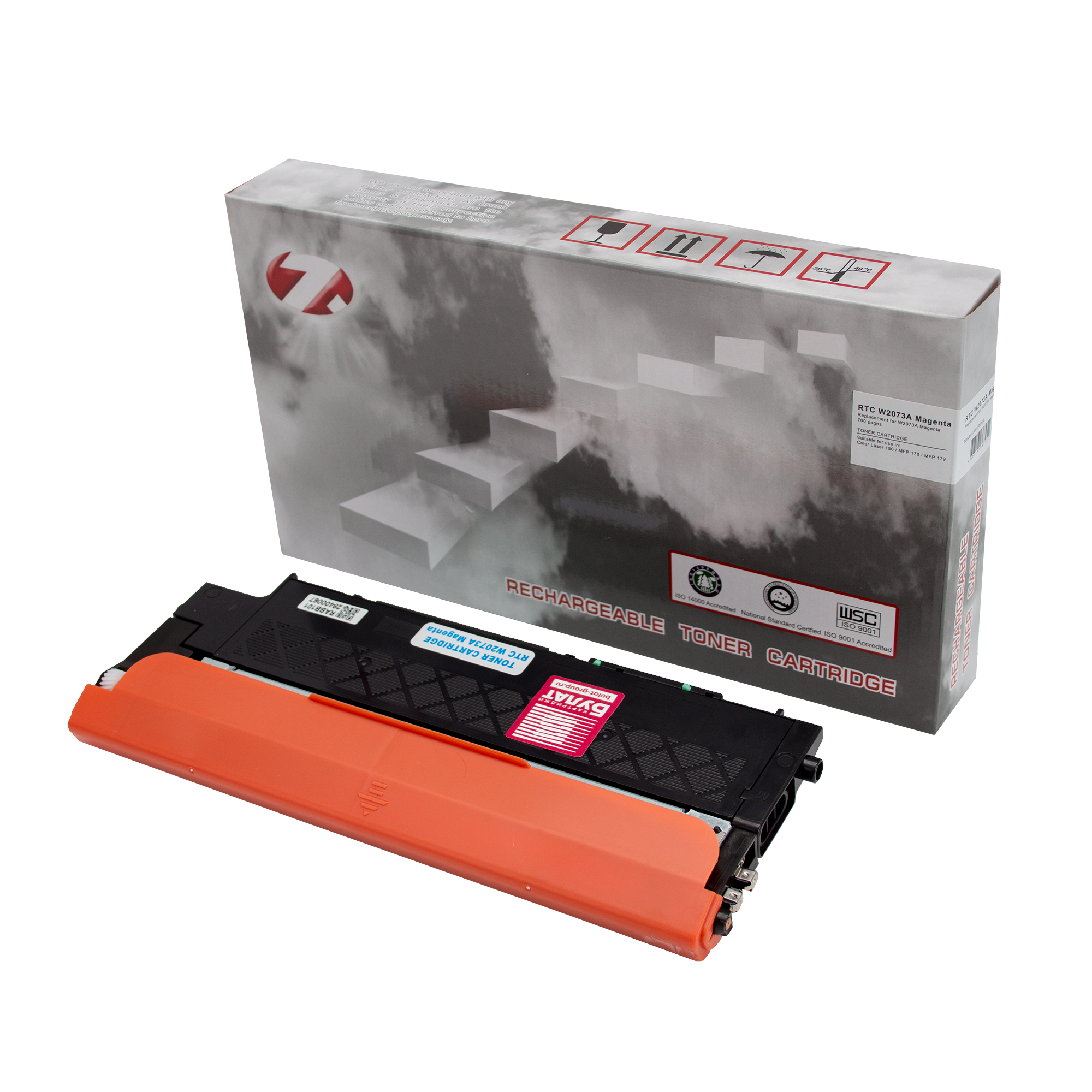 Тонер-картридж 7Q W2073A (117A) для HP Color Laser 150, MFP 178, 179 (Пурпурный, 700 стр.)