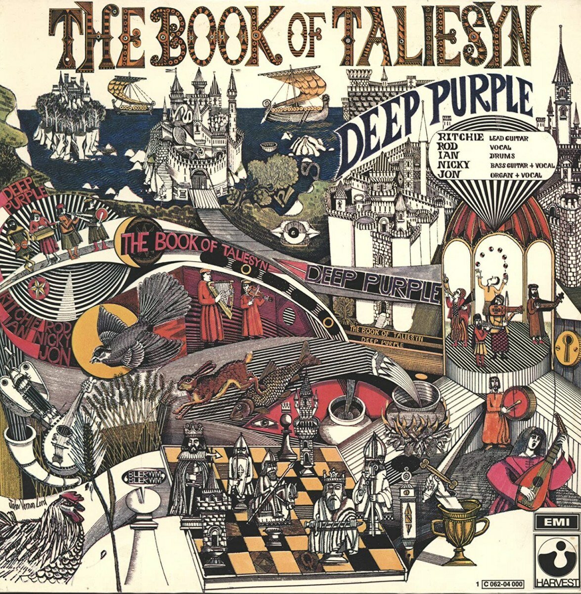 Виниловая пластинка Parlophone Deep Purple – Book Of Taliesyn (моно)