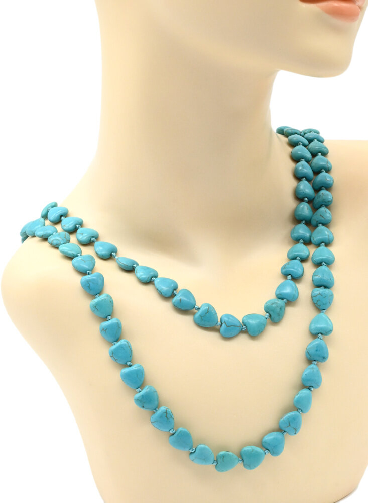 Бусы, бирюза