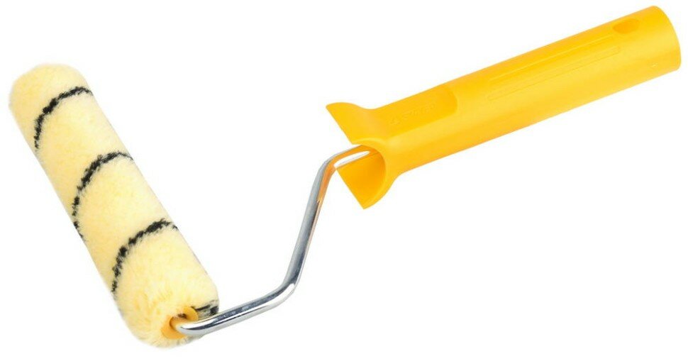 Мини-валик DUALON полиакрил малярный в сборе, ворс 7мм, бюгель 6мм, 15х160мм, STAYER Master, ( 03-05812-16 )