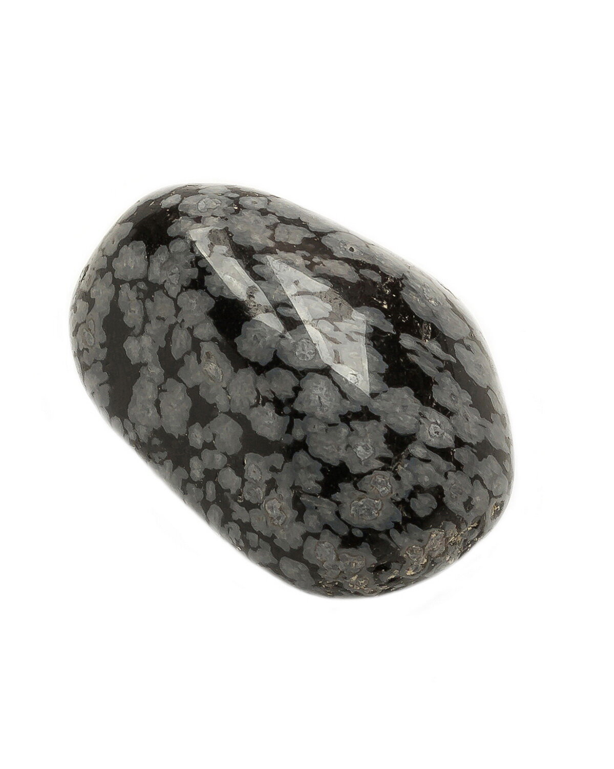 Обсидиан снежный XL, минерал в коллекцию