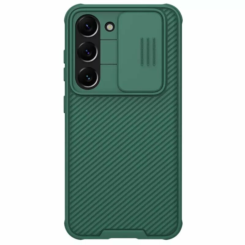 Накладка Nillkin Cam Shield Pro пластиковая для Samsung Galaxy S23 Plus (S23+) SM-S916 Green (зеленая)