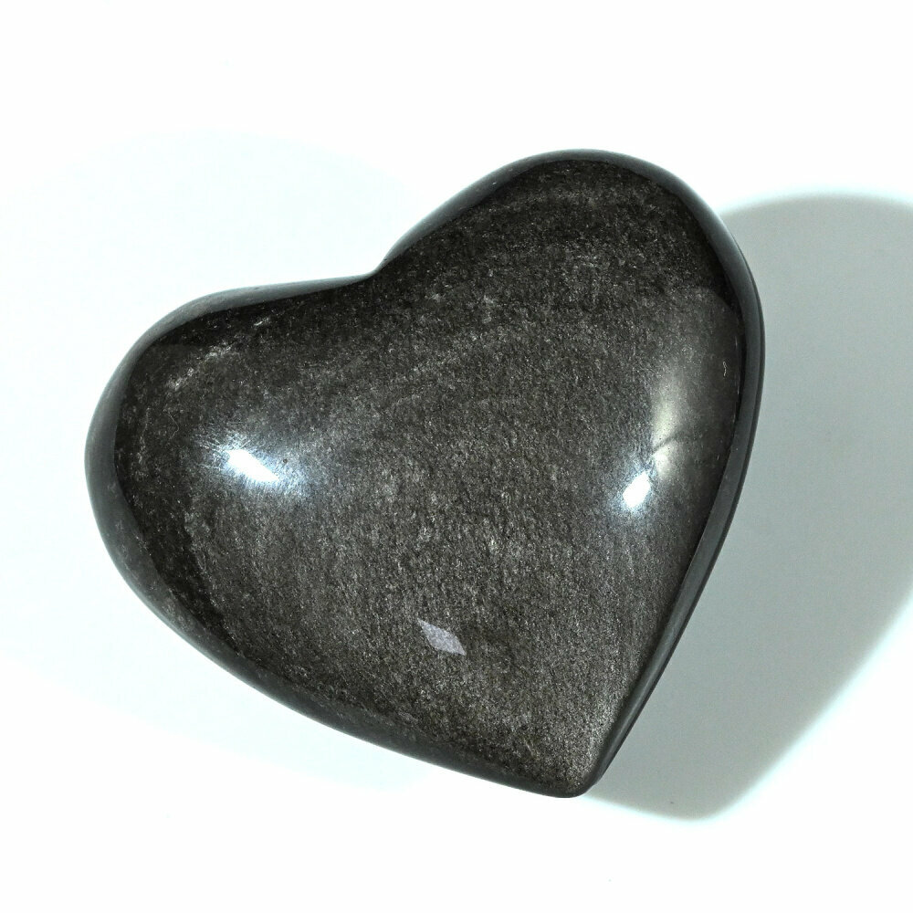 Сердце из обсидиана радужного 70*63*36мм, 170г