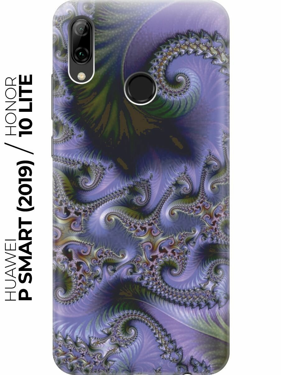 Силиконовый чехол Магические узоры на Huawei P Smart (2019) / Honor 10 Lite / Хуавей П Смарт (2019) / Хонор 10 Лайт