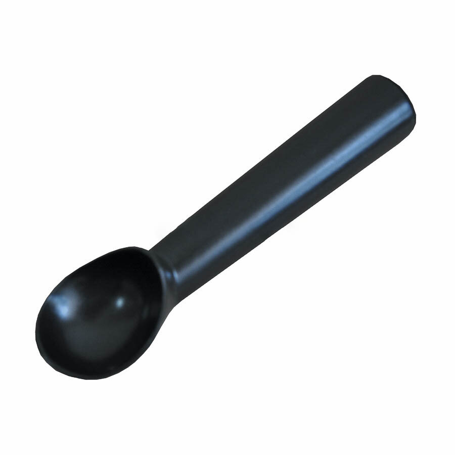 Ложка для мороженого алюминиевая черная без механизма