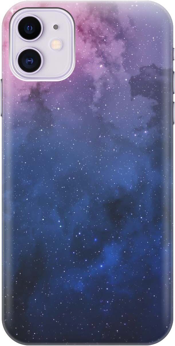 Силиконовый чехол на Apple iPhone 11 / Эпл Айфон 11 с рисунком "Звездное зарево"