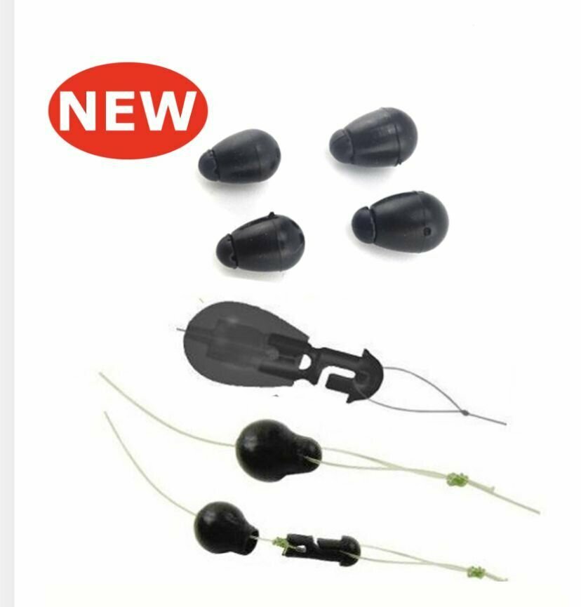 Бусина амортизирующая быстросъем для поводка 2 размера