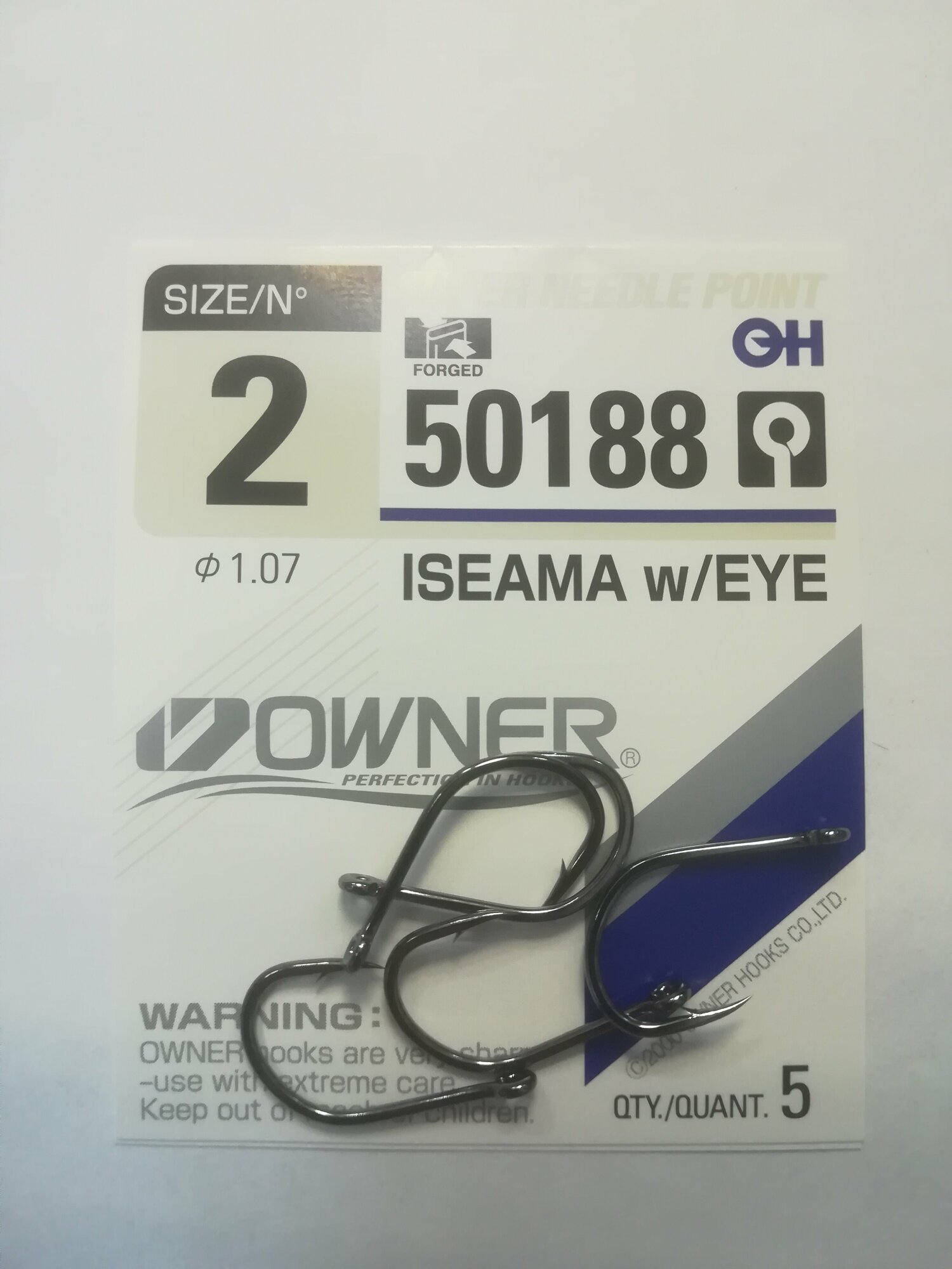 Крючок OWNER iseama w/eve 50188 №2