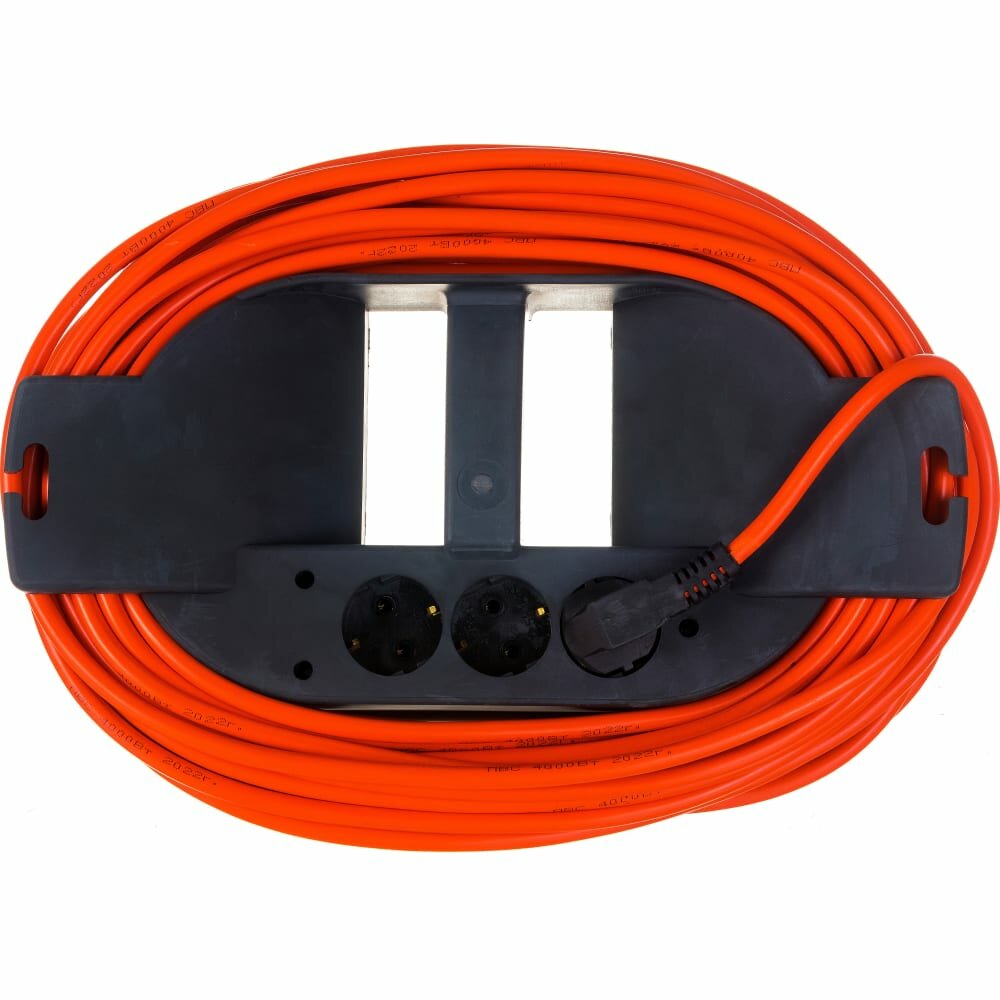 Удлинитель на каучуковой рамке Gigant Professional PEC-019 ПВС 3х2,5 4000Вт 3 розетки 20м 80049