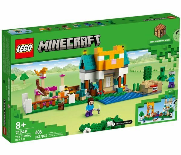 Конструктор LEGO Minecraft 21249 Ящик для крафта 4.0
