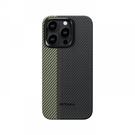 Чехол Pitaka Fusion Weaving MagEZ Case 4 для iPhone 15 Pro Max (6.7"), Overture, кевлар (арамид)