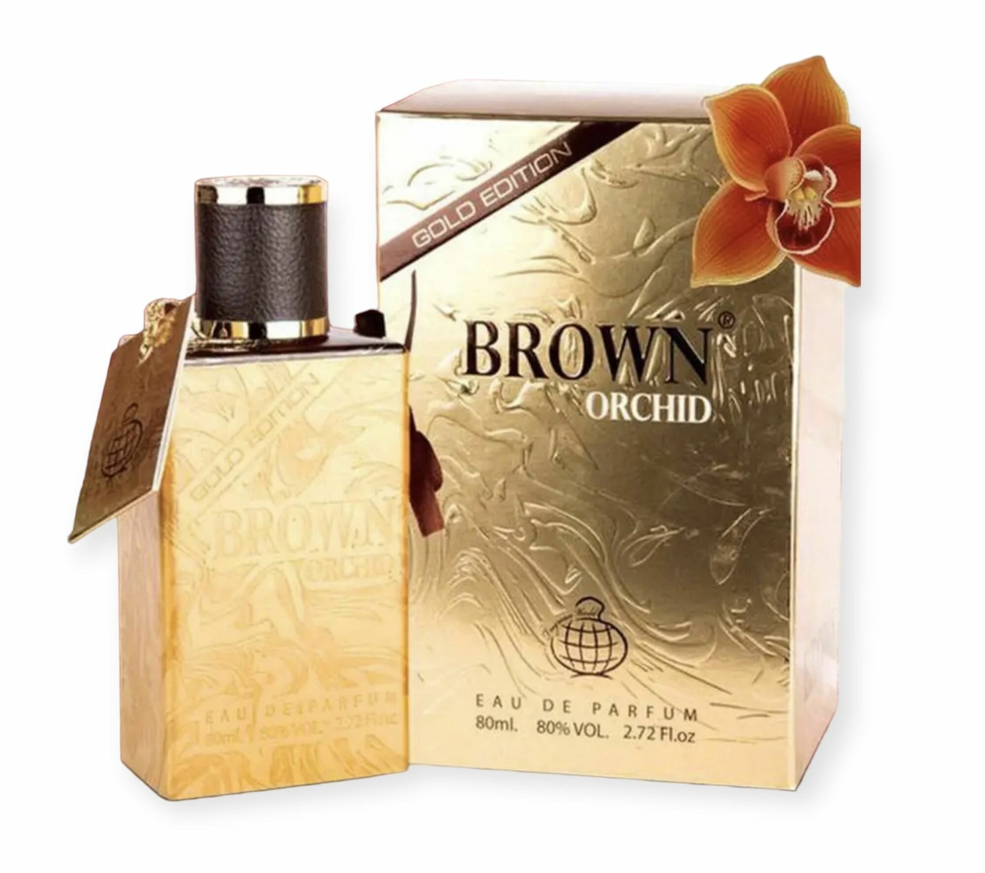 Парфюм Fragrance World "Brown Orchid Gold Edition", женский, 100 мл