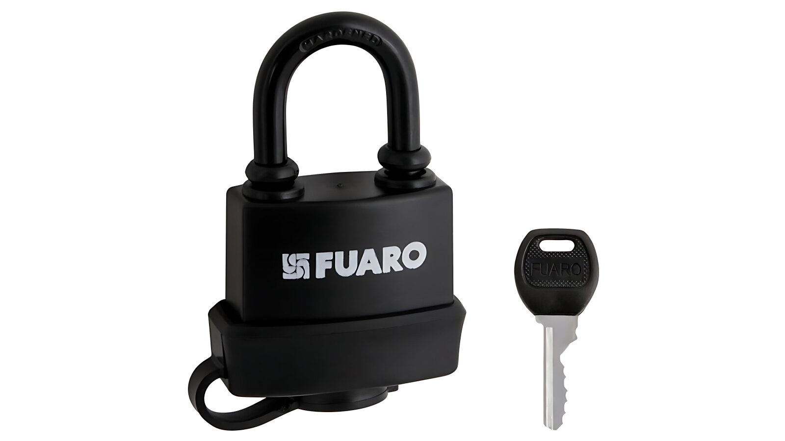Замок навесной FUARO PL-WEATHER-3640 Black 3 ключа блистер
