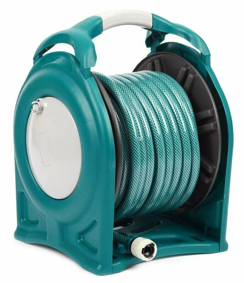 Набор RACO поливочный: катушка для шланга универс, поливоч, 1/2x25 м,