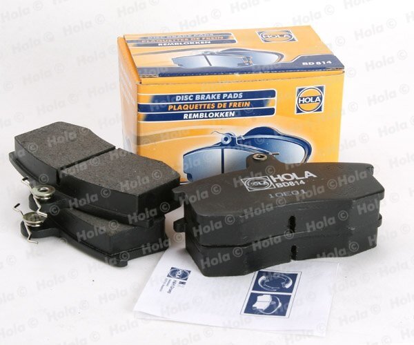 Колодка тормозная ВАЗ-2108-099 передняя (HOLA) BD814 (4 шт.)