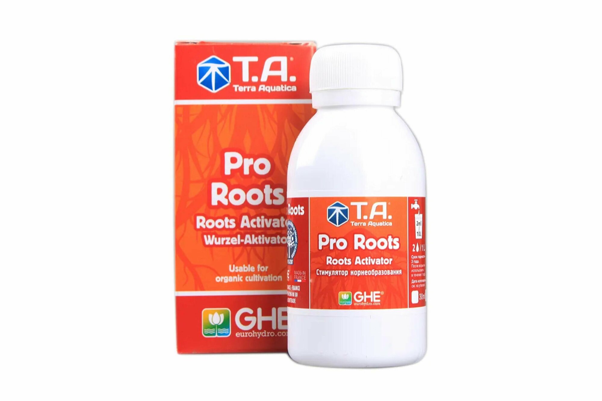 Удобрение для корневой системы Terra Aquatica Pro Roots (ex GHE Bio Roots) 100 мл.