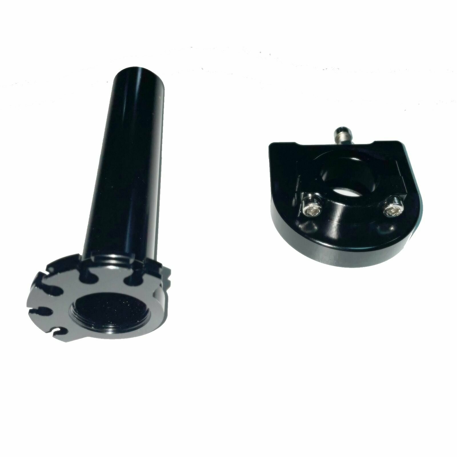 Ручка газа короткоходная для мотоцикла & питбайка(черная)