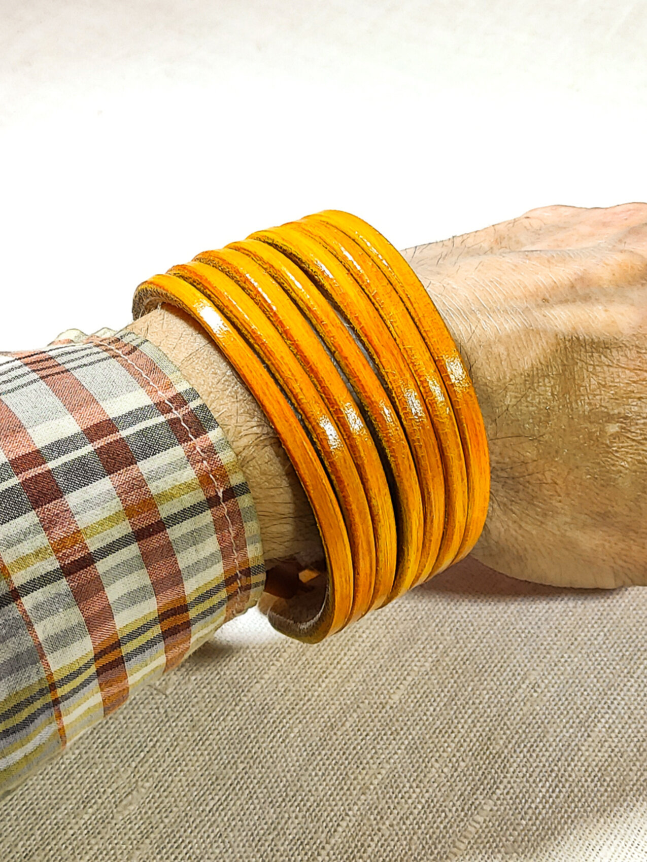 Славянский оберег, жесткий браслет