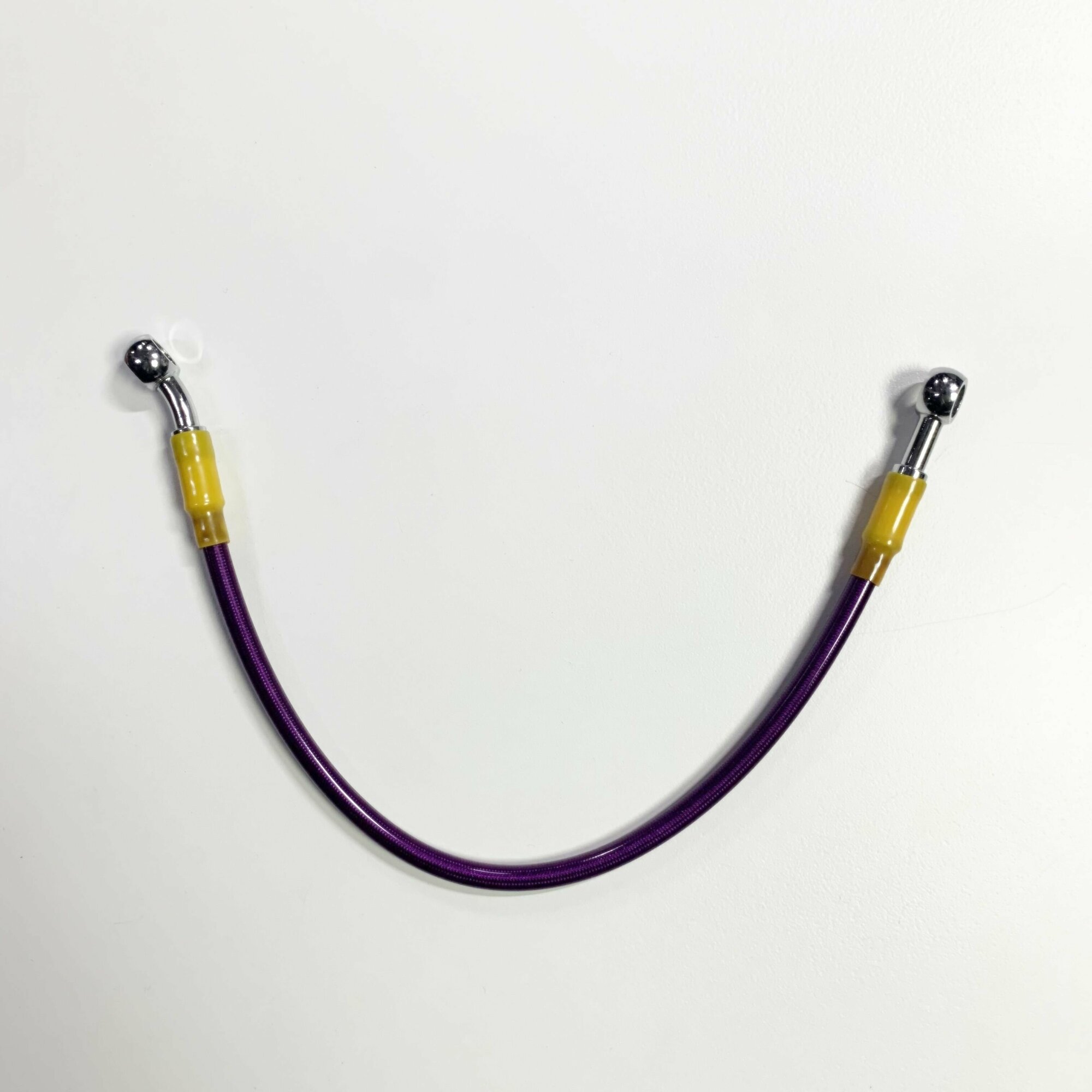 Шланг тормозной гидравлический 500 мм (армированный) d10мм фиолетовый