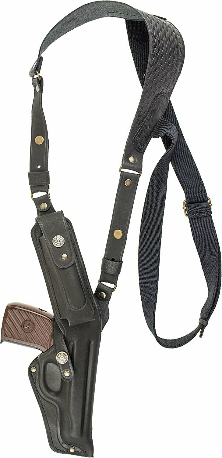 Кобура Агент оперативная вертикальная для пистолета ХСН, цвет черный