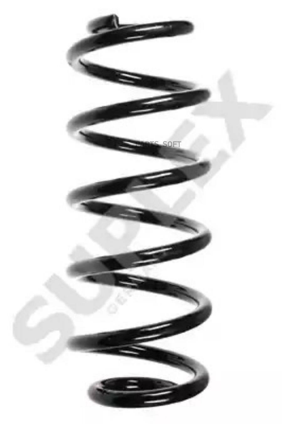 Пружина подвески передняя AUDI A6 2,4 / 2,8 / 3,0 QUATTRO 4/97-5/04 SUPLEX арт. 03237