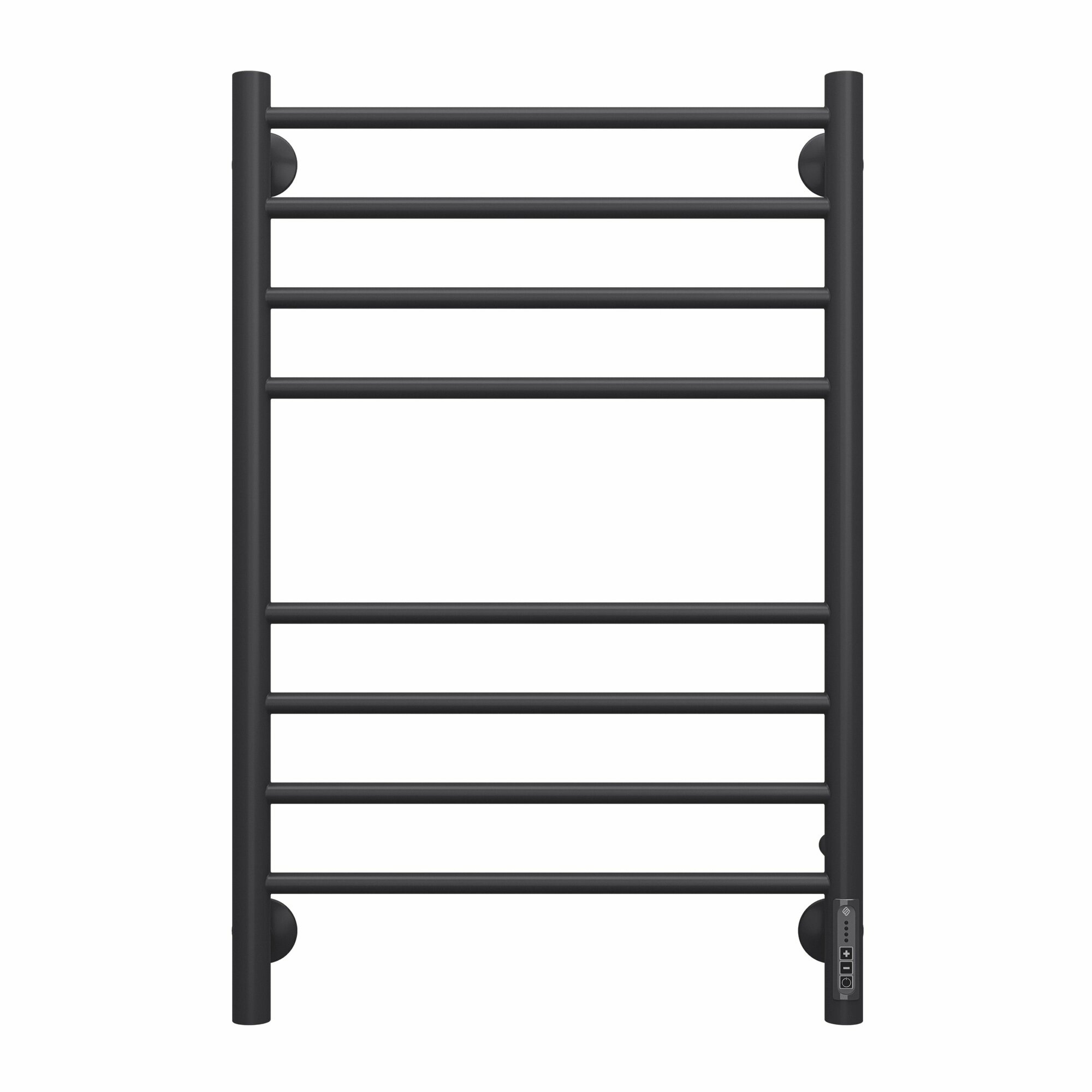 Полотенцесушитель электрический Terminus Аврора quick touch, П8 500х800, матовый чёрный 4670078527493