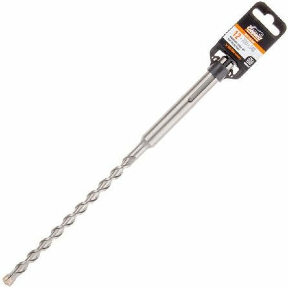 Бур SDS-max Quardro-X Gepard GP1112-340, для бетона, кирпича, камня, 12x200x340мм