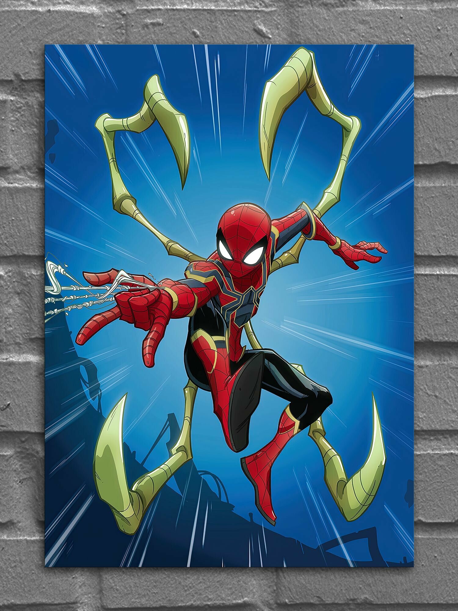 Постер Человек-паук, на А5