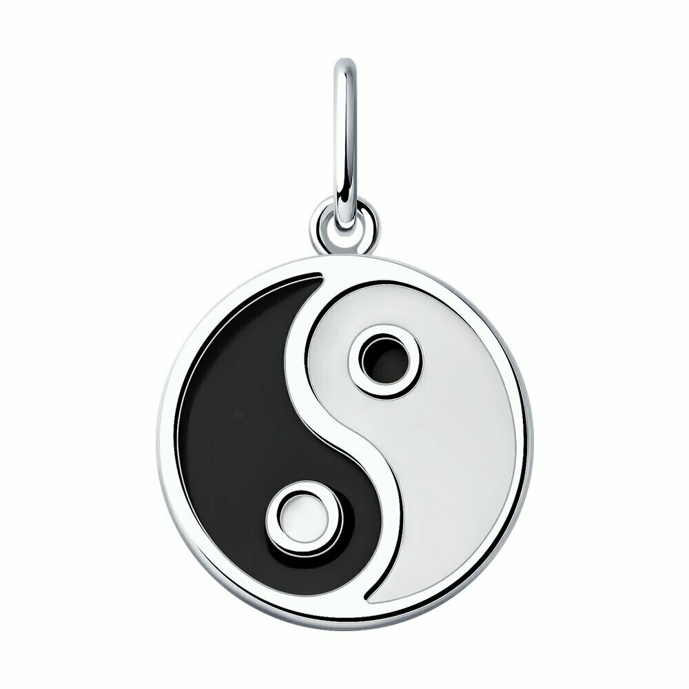 Подвеска, серебро, 925 проба, эмаль