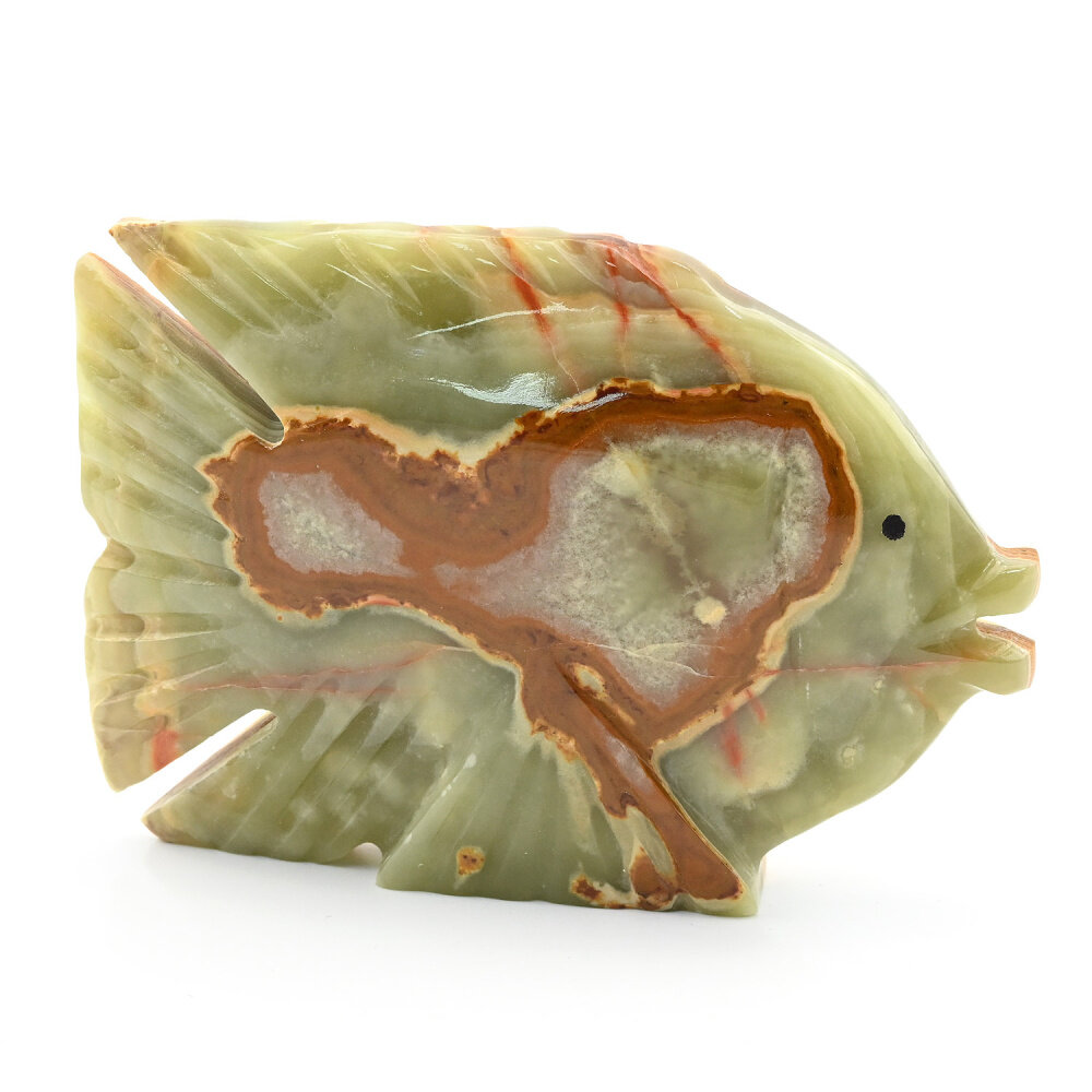 Рыбка из оникса №5 (130*40*105мм) .