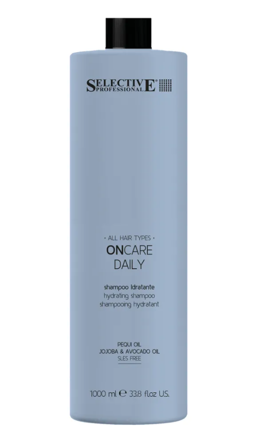 Шампунь Selective Professional ONcare NUTRITION OnCare Daily Hydrating Shampoo for dry hair pH 5.4-5.75, Увлажняющий шампунь для сухих волос, 1000 мл