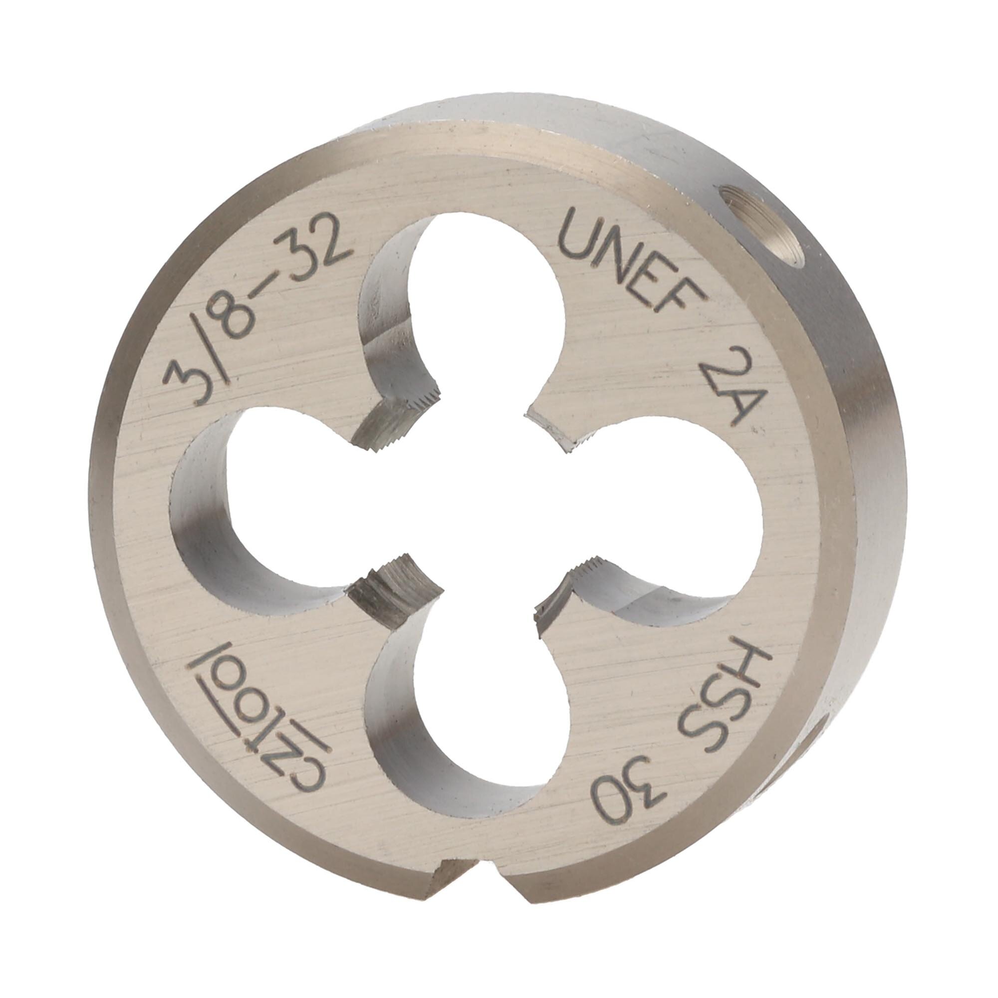 Плашка дюймовая Bucovice Tools UNEF 3/8"-32 HSS DIN EN 22568 2A 30x11мм 248380