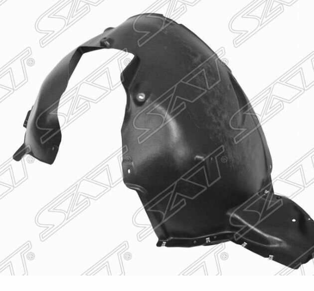 Подкрылок SAT 30012026, для Skoda Yeti, передний, левый, черный