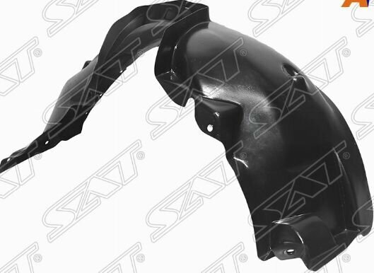 Подкрылок SAT ST-LDR1-016L-2-R, для LADA XRAY, передний, левый, черный