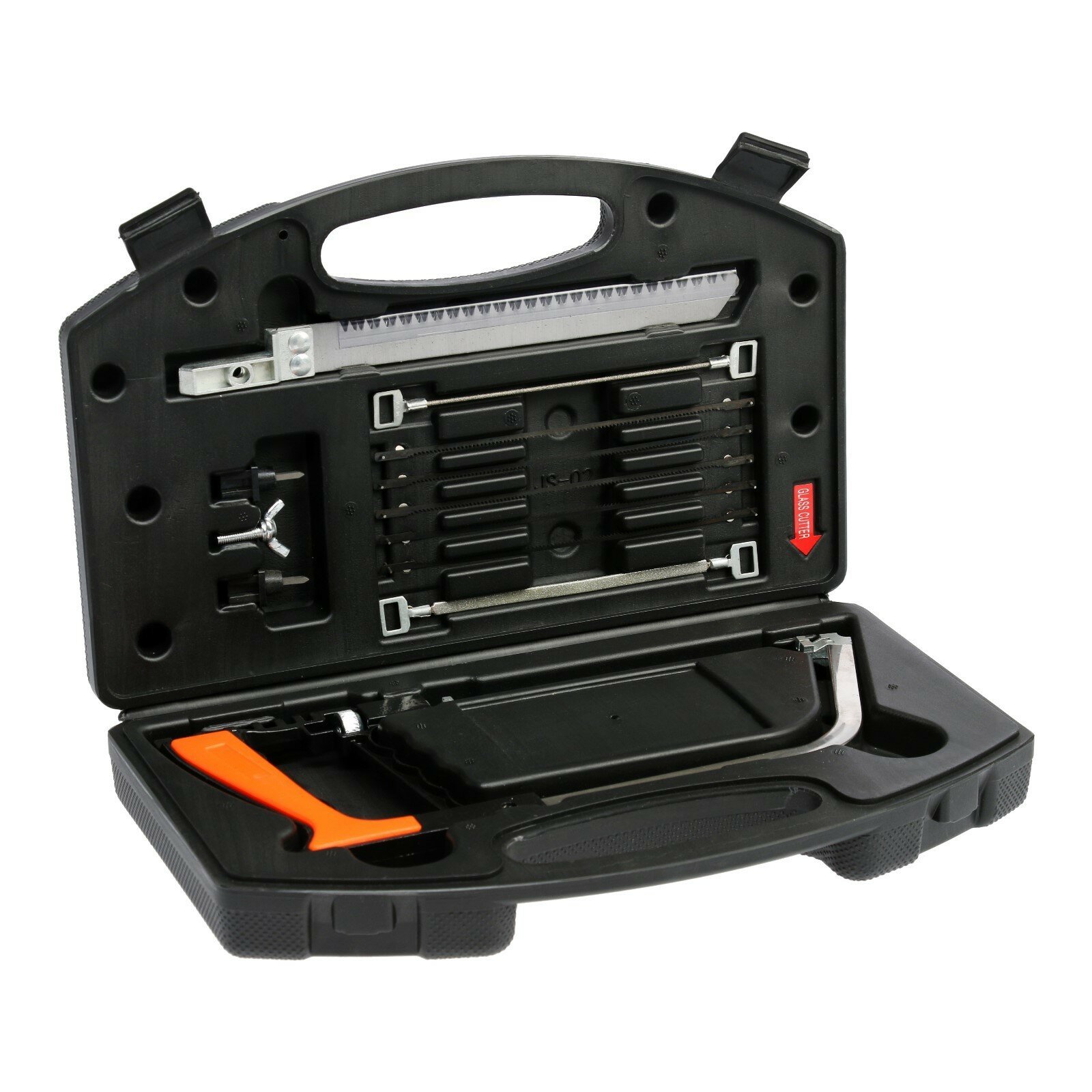 Набор с ножовкой тундра, универсальный, по дереву, пластику, металлу, стеклу, керамике, 9278868