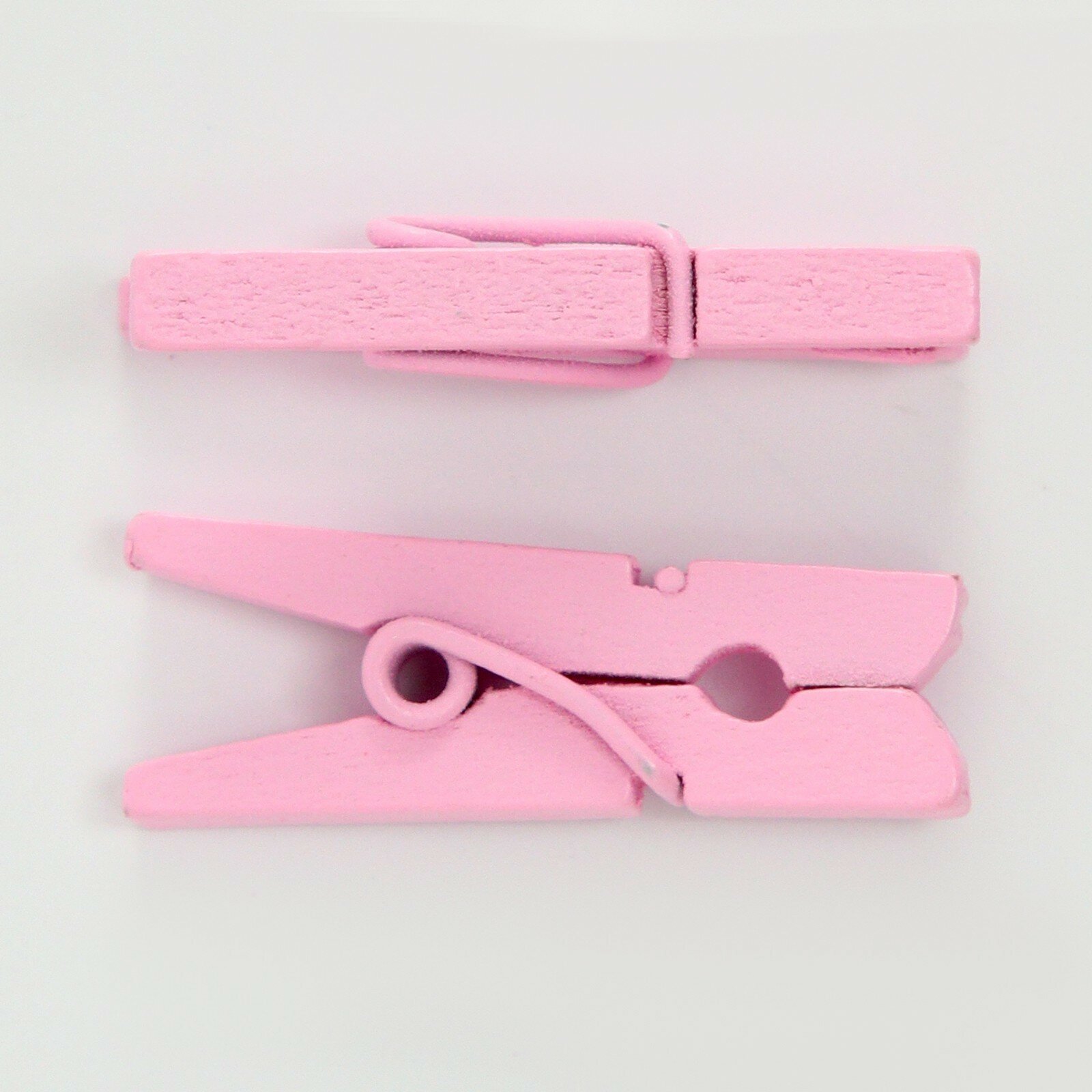 Набор прищепок для декора 50 шт, розовые — 2,5 см, 7599922