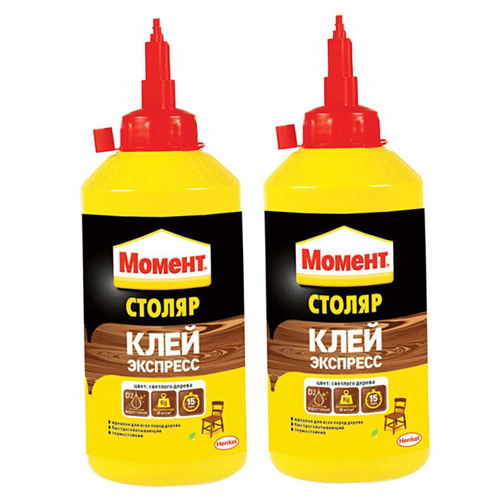 Клей Момент Столяр D2 750 мл (2 шт.)