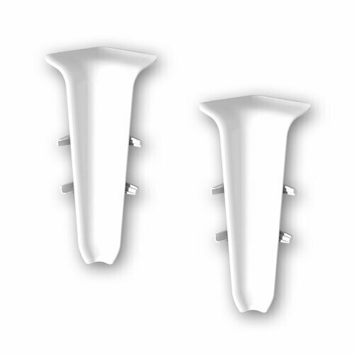 Внутренний угол Деконика D70 Белый матовый 001