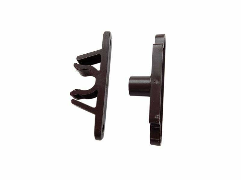 Защелка для МС коричневая, 2 шт