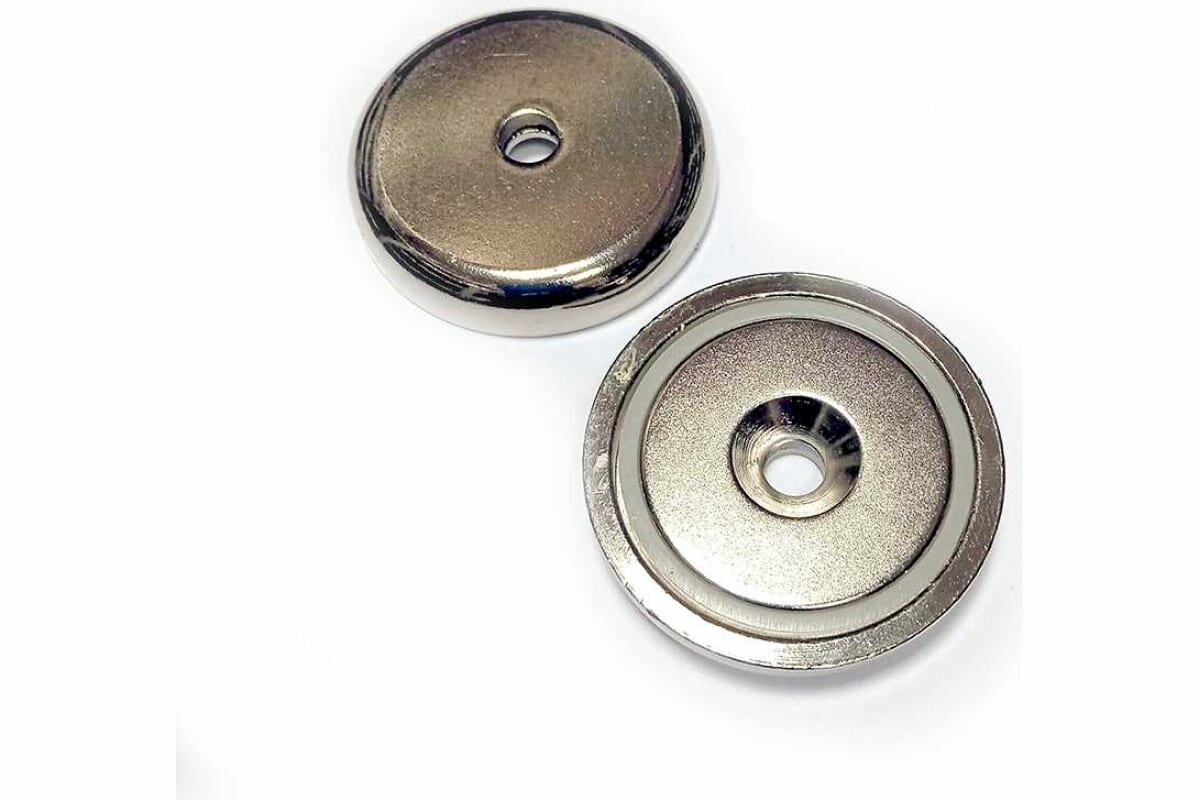 Проф-Магнит A42магнитное крепление с зенковкой, сцепление 37 кг, прочный держатель