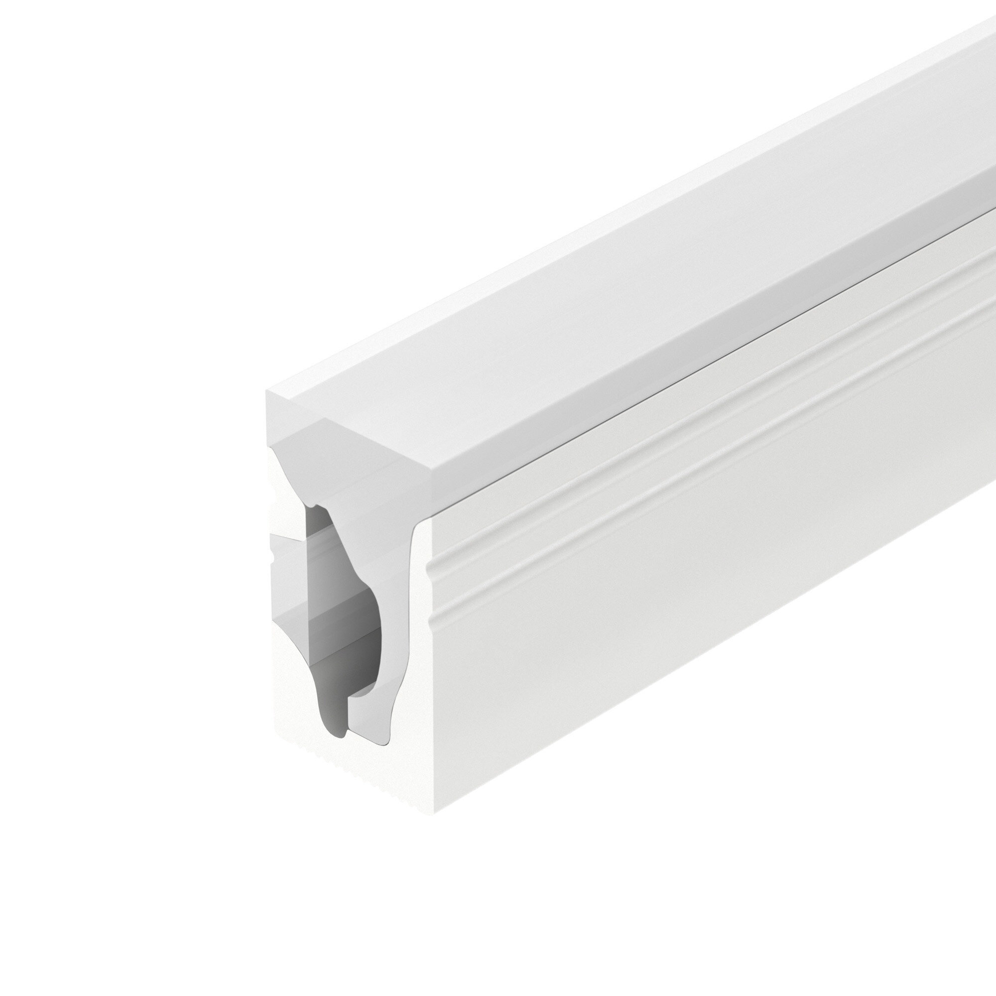 Профиль для светодиодной ленты Arlight Силиконовый профиль WPH-FLEX-1018-SIDE-S10-50m WHITE (Arlight, Силикон), 50м