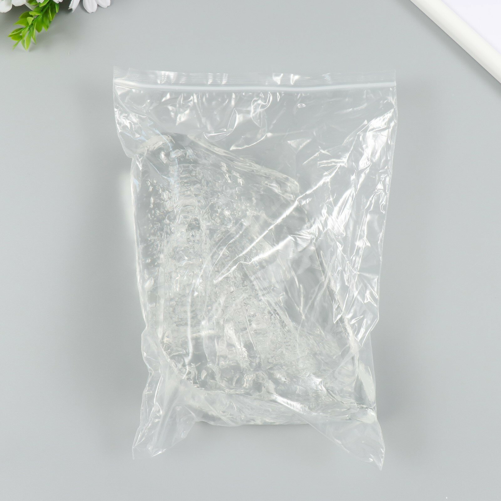 Гель-воск для изготовления свечей 1000 г температура плавления 68° прозрачный кусковой