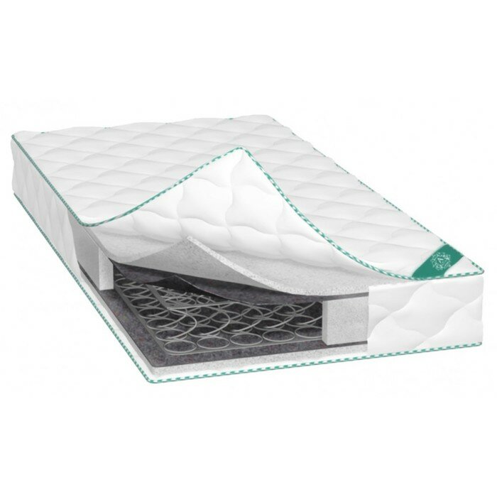 Матрас COMFORT эконом-20 лайт, размер 80×190 см, высота 18 см, чехол жаккард