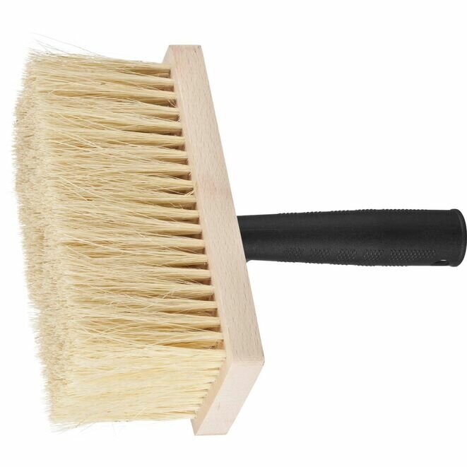 Макловица STAYER "PROFI" битумная, спец щетина из натур растительного волокна, прямоугольная, деревян корпус, 70x170мм 01853-17