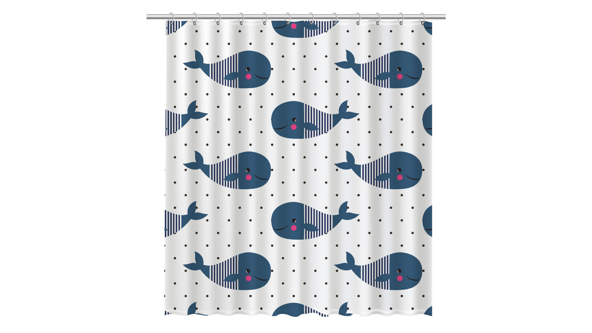 Штора для ванной Fixsen Drop, FX-1508