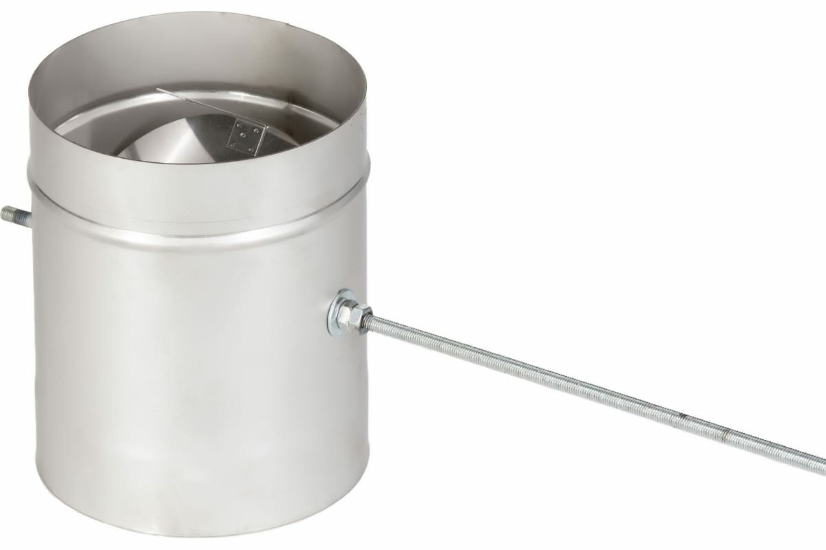 Феникс поворотный шибер для дымоходов 150 мм, сталь 304, 0.8 мм, 1ШП, 000050905