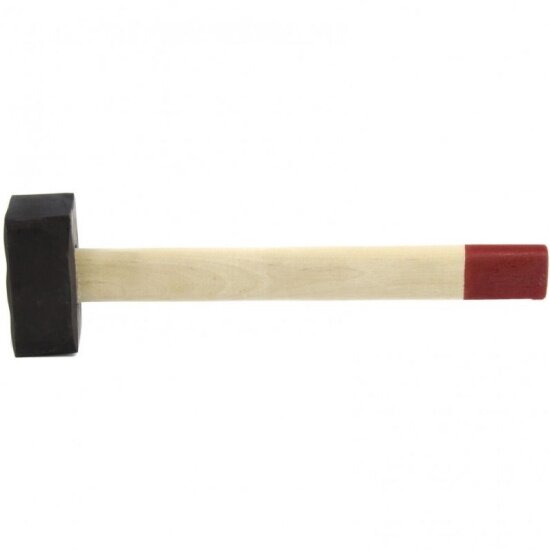 Кувалда Россия Павлово 10951, 2000 г, кованая головка, деревянная рукоятка