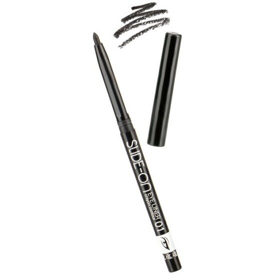 Карандаш для глаз Триумф TF SLIDE-ON EYE LINER автомат тон 01 черный