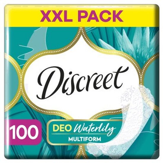 Ежедневные прокладки Discreet Deo Водяная лилия, Multiform, 100 шт