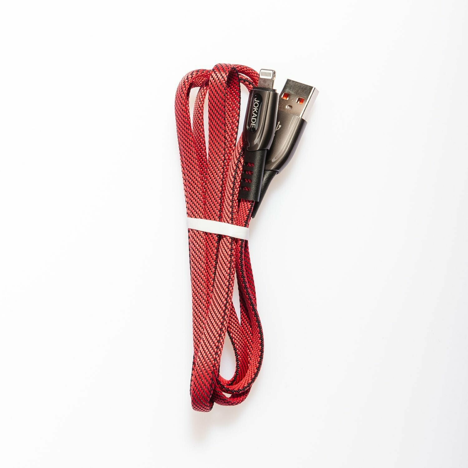 Кабель для зарядки телефона / шнур / провод Lightning JOKADE / красный
